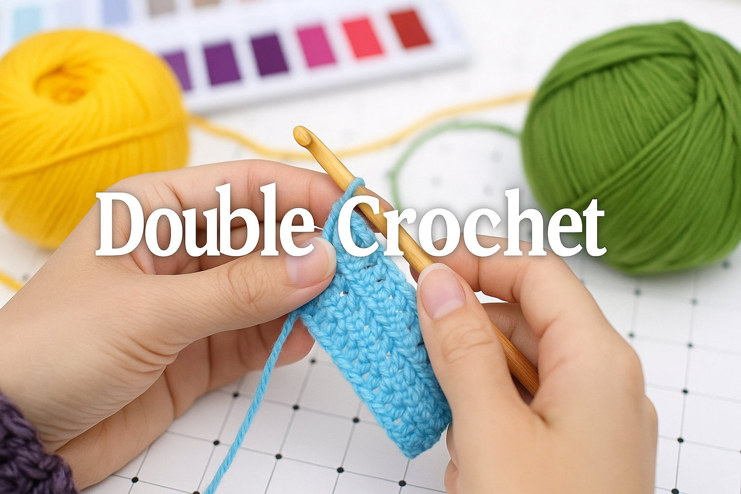 What Does DC Mean in Crochet? Double Crochet Explained – Crochetree