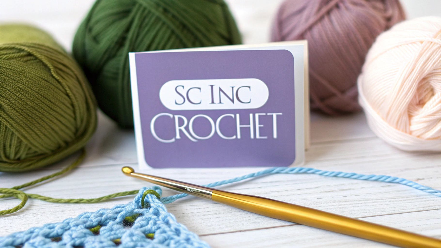 Master the SC INC Crochet Stitch: Your Guide to Shaping – Crochetree