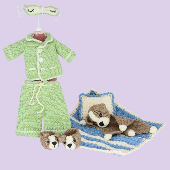 Sleeping Dominic Doll Pattern – Crochetree