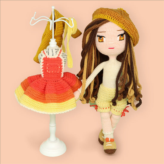Melissa Crochet Doll Pattern – Crochetree