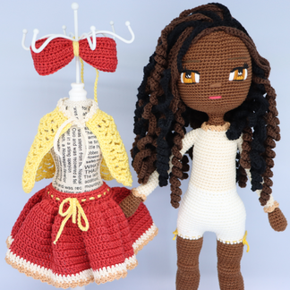 Hannah Crochet Doll Pattern PDF — Crochetree
