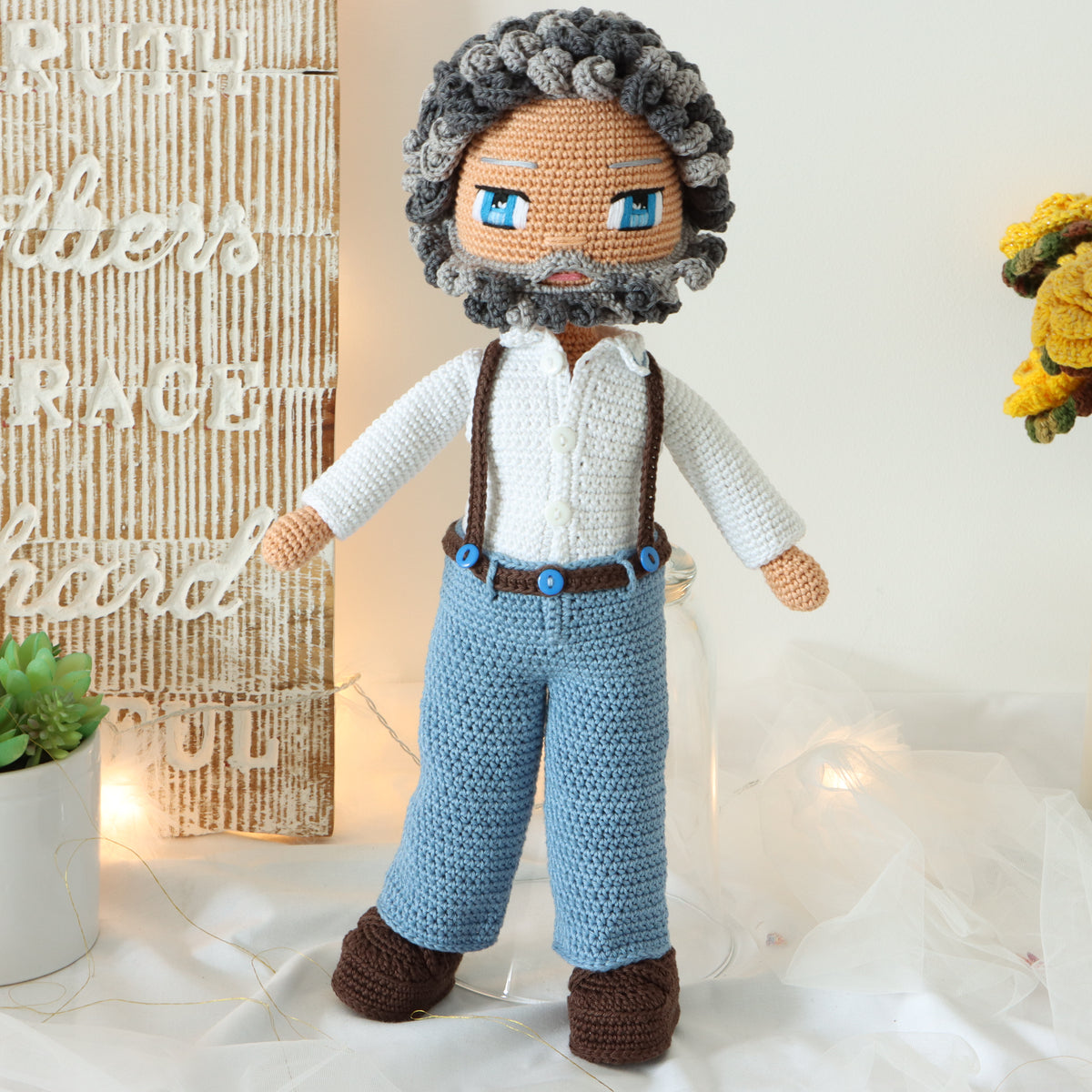 Grandpa George Crochet Doll Pattern – Crochetree